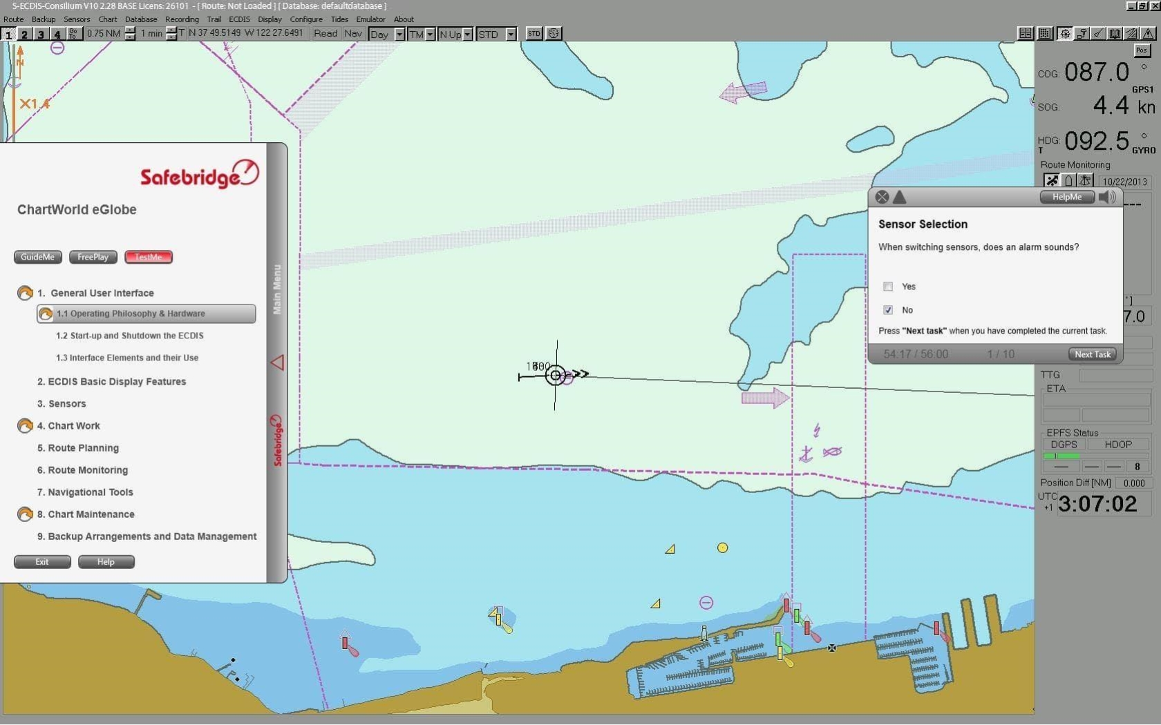 Safebridge Portal - Details of Course Consilium S-ECDIS (Standard-ECDIS)