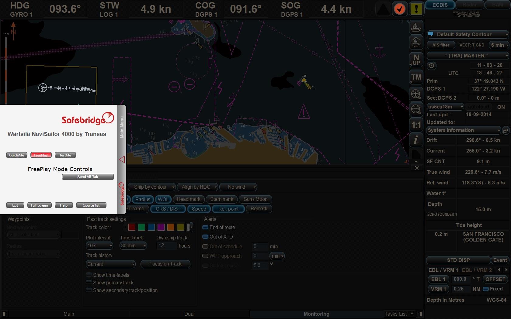 Safebridge Portal - Details of Course Transas NaviSailor 4000